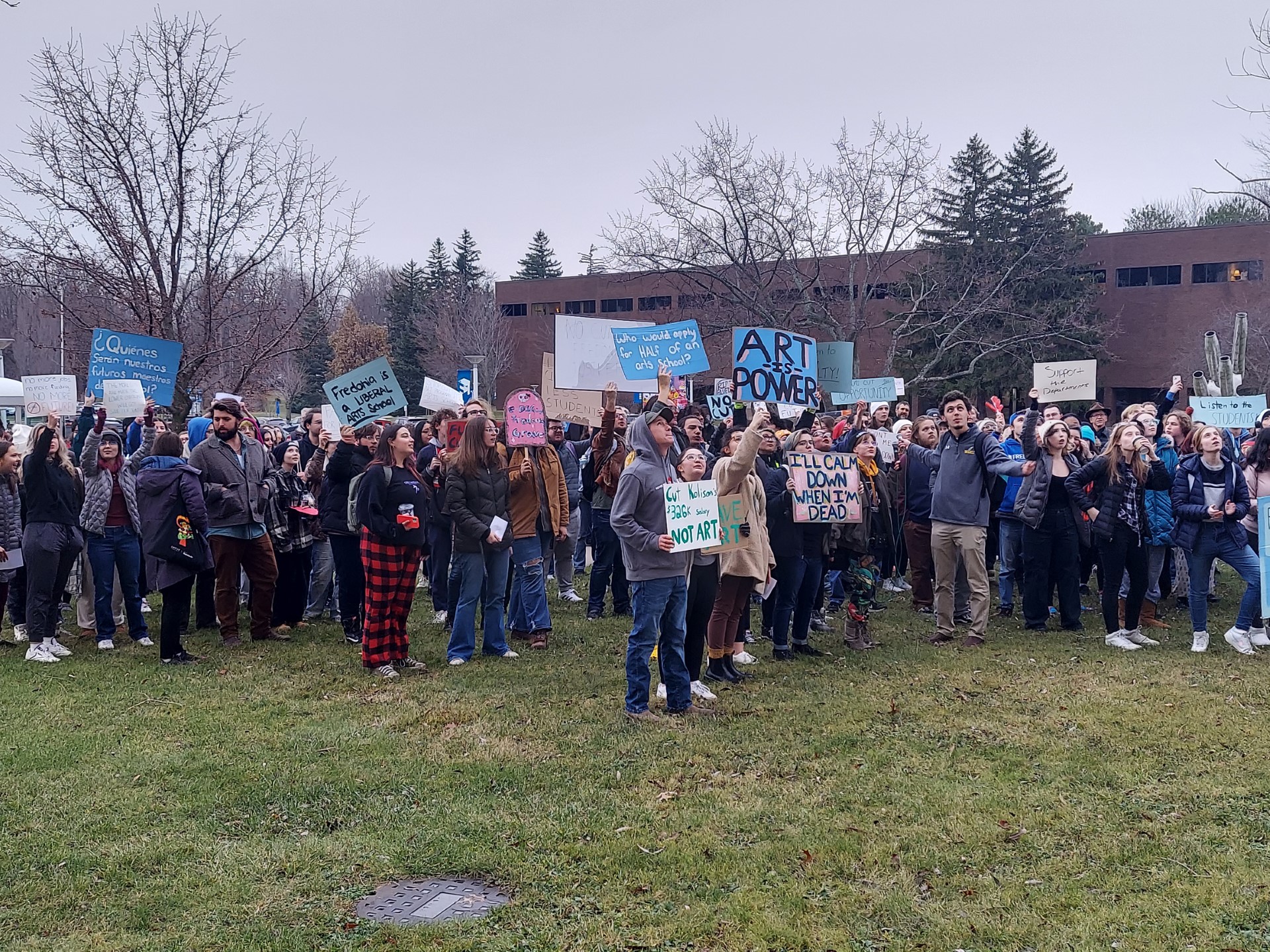 Hundreds Of Students Protest Proposed SUNY Cuts | News, Sports, Jobs ...